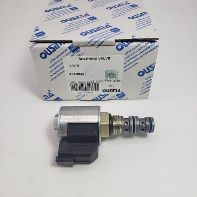 China Solenoid Valve 274-8034 For CAT 303.5E 304E 308E 246C 272C for sale