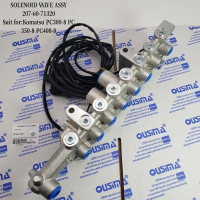 China Solenoid Valve Assy 207-60-71320 for KOMATSU PC300-8 PC350-8 PC400-8 for sale