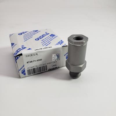 China Common Rail Pressure Limiting Valve 6745-71-4330 For KOMATSU PC300-8/6D114-3 for sale