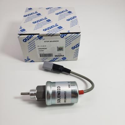 China OUSIMA Flame-out solenoid valve U85206452 12VDC  For  Perkins Excavator Part Cut off Solenoid for sale