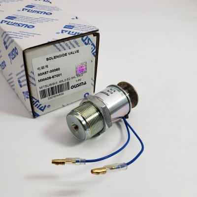 China High quality Excavator Solenoid Valve 30A87-00060 MM409-67001 for Mitsubishi S3L2-E2 S4L S4L2 for sale