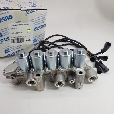 China Excavator Solenoid Valve Group 22B-60-21132  For KOMATSU PC138US-10 PC138 for sale