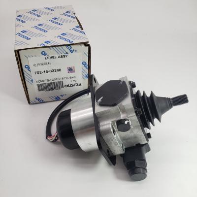 China Electric control lever 702-16-02280 Lever Assembly For KOMATSU D375A-6 D375A for sale