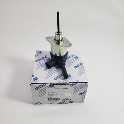 China OUSIMA High Quality 1A021-60017 Fuel Stop Solenoid 12V Flameout Solenoid Valve In Stock For KUBATO Excavator for sale