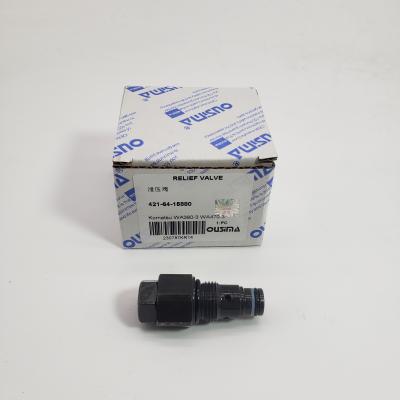 China Excavator Pressure relief valve 421-64-15880  For KOMATSU WA380-3 WA470-3 for sale