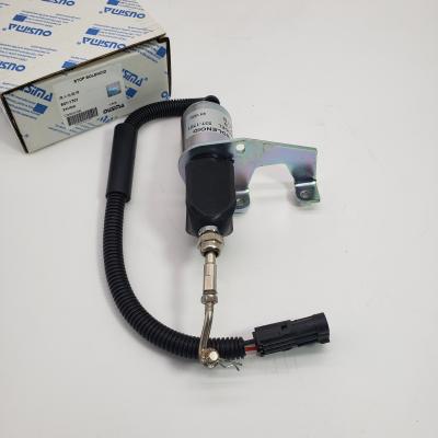 China Flameout Solenoid Valve 537-1701 24VDC  for CAT Excavator In Stock High Quality for sale