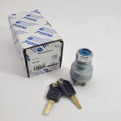 China Excavator Ignition Switch 9G-7641 With Keys Fits For 924F 926 926E 928F 936F Starter Switch for sale