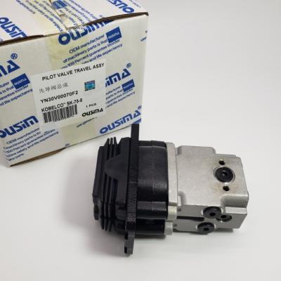 China High Quality YN30V00070F2 Foot Valve Assembly for KOBELCO SK75-8 Excavator Pilot Valve for sale