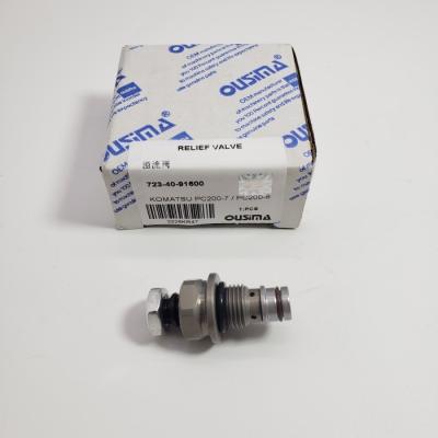 China Relief Valve 723-40-91600  For Excavator KOMATSU PC200-7 PC200-8 PC270-7 PC290-8 for sale