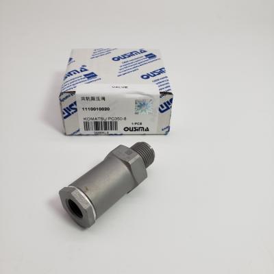 China Common Rail Pressure Limiting Valve 1110010020  Pressure Relief Valve For KOMATSU PC350-8 for sale