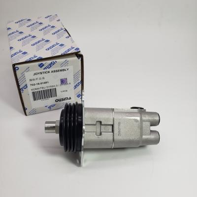 China Pilot Valve 702-16-01451 Excavator Joystick Assembly  For KOMATSU D155A-3 D155A-5 D155AX-3 D155AX-5 for sale