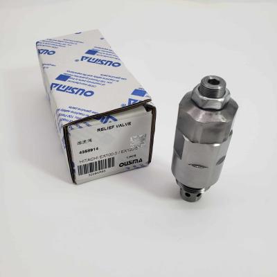 China Excavator Relief Valve 4358914 Pressure Relief Valve  For EX100-5 EX120-5 EX200-5 ZX160-3 ZX200-3 160DLC 180GLC for sale