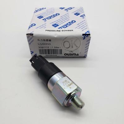 China OUSIMA 30B1115 Excavator Parts Pressure Sensor For LIUGONG 30B1115(1.5 Bar)  Pressure Switch for sale