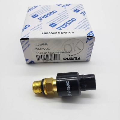 China OUSIMA 2549-9112 20PS586-8D Pressure switch for Daewoo Doosan excavator DH220-5 for sale