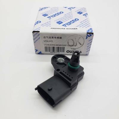 China OUSIMSA Temperature pressure sensor VOE20524936 0281002576 boost pressure sensor For for sale