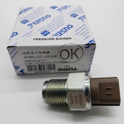 China OUSIMSA  Common Rail Pressure Sensor 499000-6131 8-98119790-0 8-97318684-1 For KOBELCO J05 J08 for sale