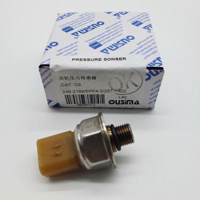 China OUSIMA 248-2169 5PP4-3 267-1402 Fuel Pressure Sensor 5PP4-3 Fit for   C7 C9 C12 C13 C15 for sale