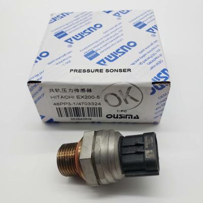 China OUSIMA High Pressure Sensor For Hitachi 48PP3-1 4703324 HITACHI Excavator ZX200-5 for sale