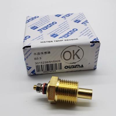 China OUSIMA Water Temperature Sensor 3015238 6N5926 For Engine B3.3 for sale