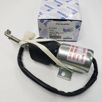China OUSIMA 1751ES-12E6ULB1S1 12V Fuel Shut Off Stop Solenoid Valve Solenoid Stop Engine For YUCHAI for sale