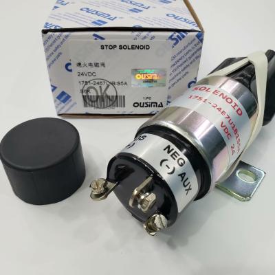 China OUSIMA Fuel Shut Off Solenoid 1751-2467UIBIS5A Stop Solenoid 17512467UIBIS5A For  E340 S6K for sale