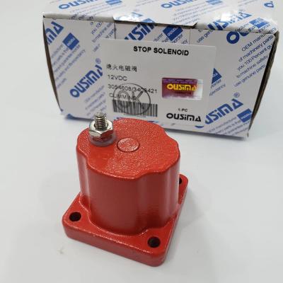 China OUSIMA Diesel Fuel Pump Solenoid Valve 3054608 3408421 12V For Engine for sale