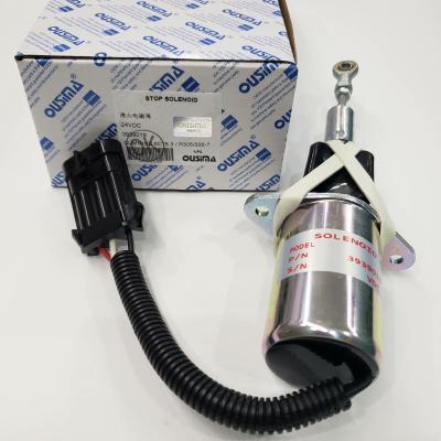China OUSIMA Fuel Shutdown Solenoid Valve 3939019 Shut off solenoid For 6CT8.3 R305 335-7 for sale