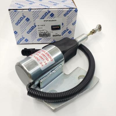 China OUSIMA Fuel Shutdown Solenoid Valve 3991168 Stop Solenoid For  4BT R130 for sale