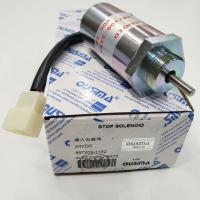 China OUSIMA Fuel Stop Solenoid 897209-1152 24V For 4LE2 EX55 6K75 Excavator 8972091152 Fuel Stop Solenoid for sale