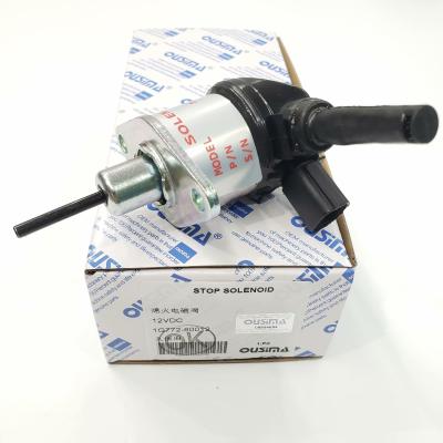 China OUSIMA Fuel Shutoff Stop Solenoid Valve 1G772-60012 Shut Down 1G772-60012 12V For KUBOTA for sale