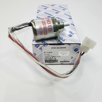 China OUSIMA Fuel Shut Off Solenoid Valve 1503ES-24S5SUC5S 24V For Yanmar Excavator for sale