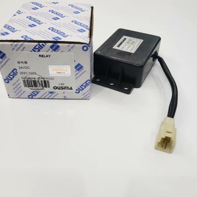 China OUSIMA 2531-1003 24V Excavator Parts Time Relay 25311003 For DOOSAN Excavator for sale
