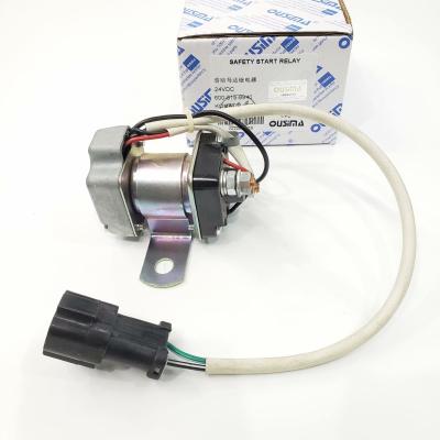 China OUSIMA Excavator Motor Starter Relay 600-815-8940 6008158940 For Komatsu PC200-7 PC200-8 for sale
