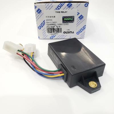 China OUSIMA Engine Stop Timer Relay 16A1114001 16A11-14001 MM409675 32B90-02400 For Excavator  E307 for sale
