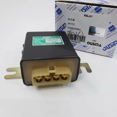 China OUSIMA Switch Assembly 3436600501 Time Relay 34366-00501 For kobelco SK6 Excavator Spare Parts for sale
