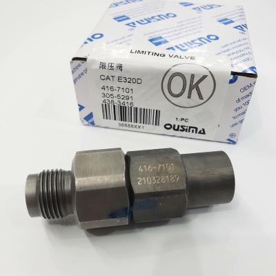 China OUSIMA Safety Valve 416-7101 305-5291 438-3416 Common Rail Valve For Excavator  E320D for sale