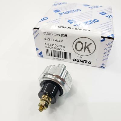 China OUSIMA Oil Pressure Sensor 1-82410033-0 5-82410024-0 For Excavator 4JG1 4LE2 for sale