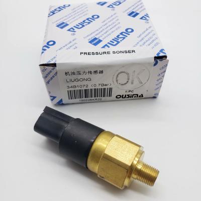China OUSIMA 34B1072 Pressure Switch LIUGONG Excavator Spare Parts 30B1072(0.7Bar) for sale