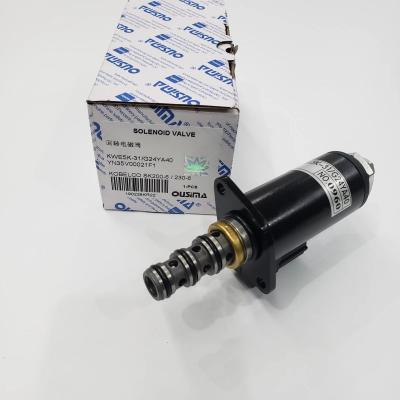 China OUSIMA Rotary Solenoid Valve KWE5K-31 G24YA40 YN35V00021F1 For Kobelco SK200-6 SK230-6 SK330-6E for sale