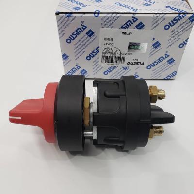 China 24v Glow Plug Timer Relay , Doosan Daewoo Battery Master Switch 75920 for sale