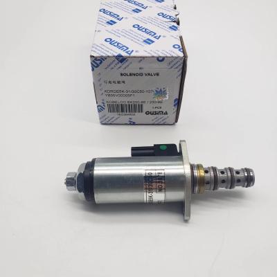 China SK200-6E SK230-6E Kobelco Solenoid Valve KDRDE5K-31 30C50-107 YB35V00005F1 for sale