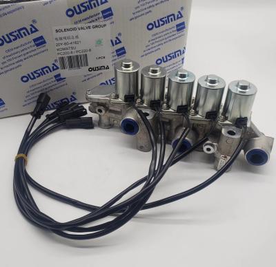 China Electrical Komatsu Solenoid Valve 20Y-60-41621 For Excavator PC200-8 PC220-8 for sale