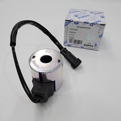 China 24V Solenoid Valve Coil 4303724 For XGMA XG836 Excavator for sale