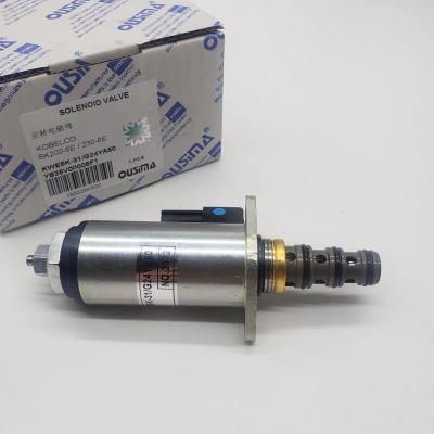 China SK200-6E SK230-6E Electric Solenoid Valve WE5K-31 G24YA50 YB35V00006F1 for sale