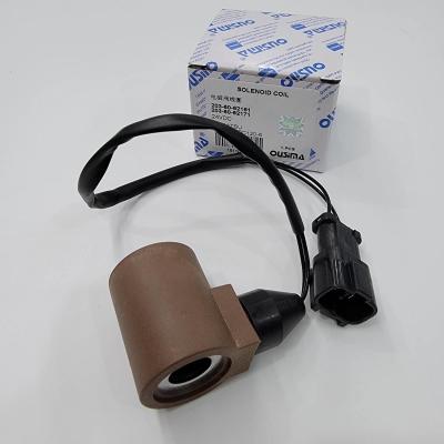China Komatsu PC60-7 PC120-6 Rotating Solenoid Valve Coil 203-60-62171 203-60-62161 203-60-56560 for sale