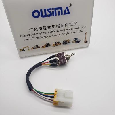 China 20Y-06-24130 20Y-06-24120 Excavator Ignition Switch For Komatsu PC200-6 for sale