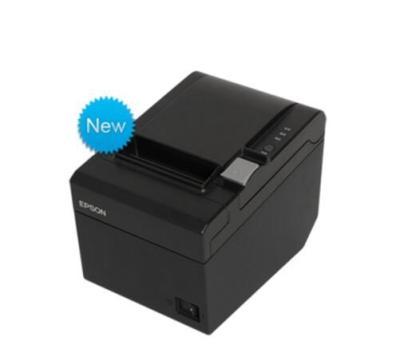 China Black POS Thermal Receipt Printer , Wireless Thermal Label Printer 150mm/S Speed for sale