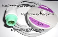 China Pulse US GE Ultrasonic Probes Round 12 Pin For Corometrics Patient Monitor for sale