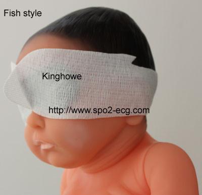 China Fully Adjustable New Born Baby Products Phototherapy Mask Soft Materials for sale