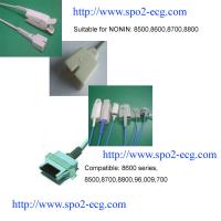 China 8 - pin NONIN spo2 sensor 8500,8600,8700,8800, adult clip,Neonate silicone for sale